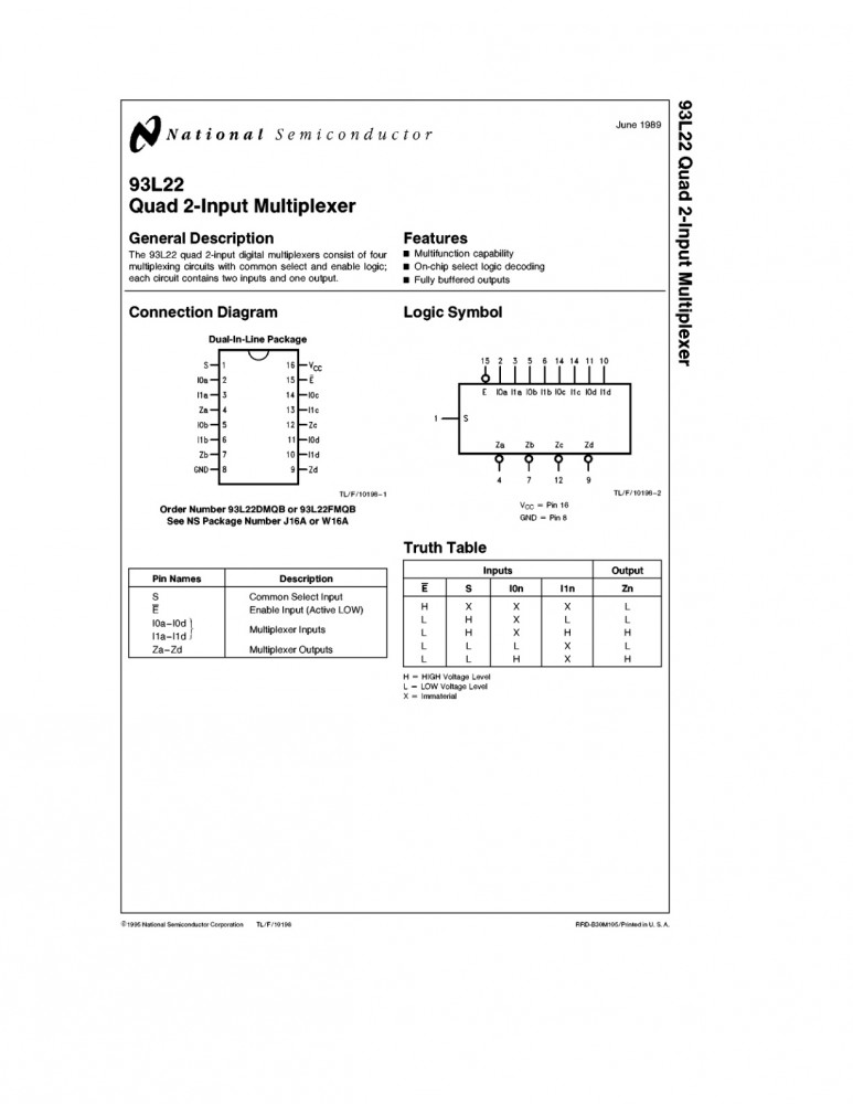 93L22FM/B technical document page 2