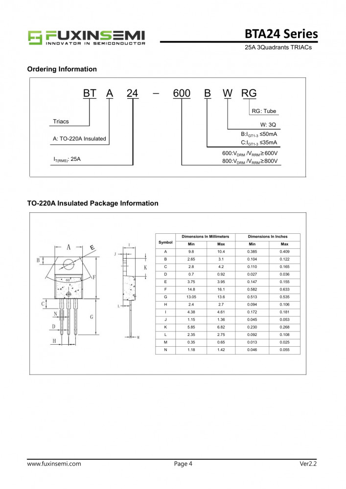 BTA24-600BWRG datasheet page 4