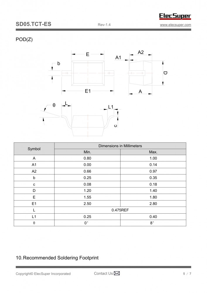 SD05.TCT-ES datasheet page 5