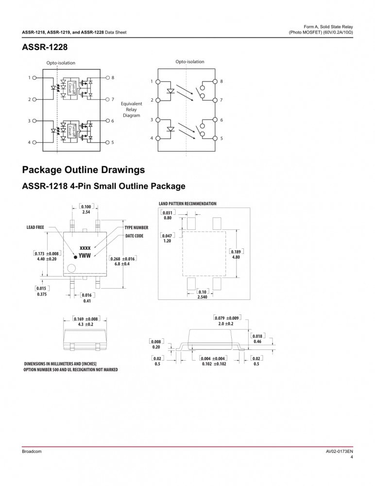 ASSR-1218 series datasheet page 4