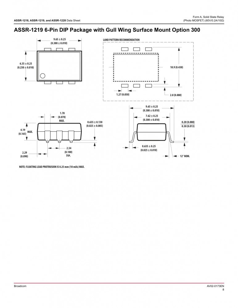 ASSR-1218 series datasheet page 8