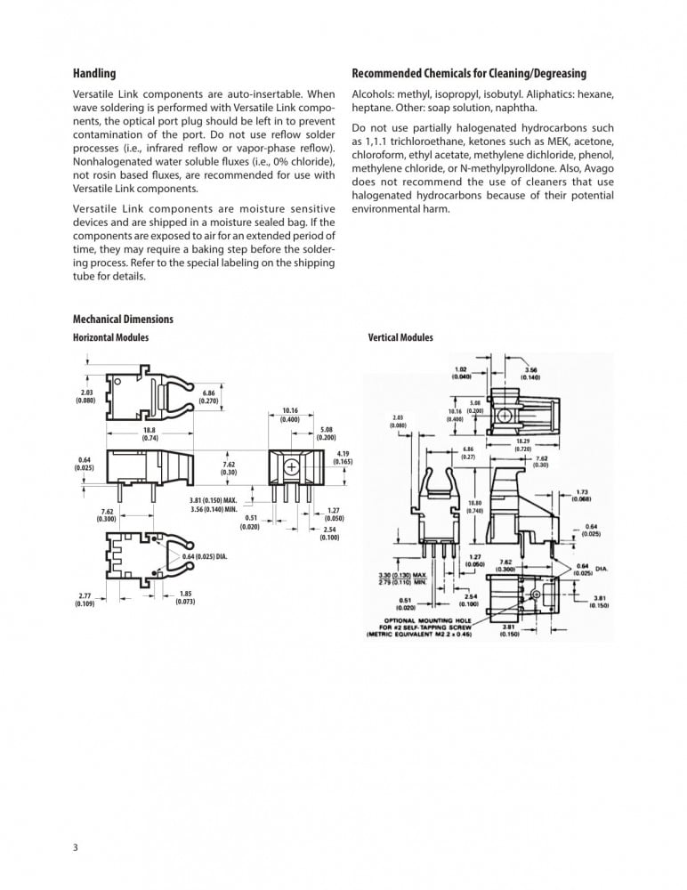 HFBR-1522Z datasheet page 3