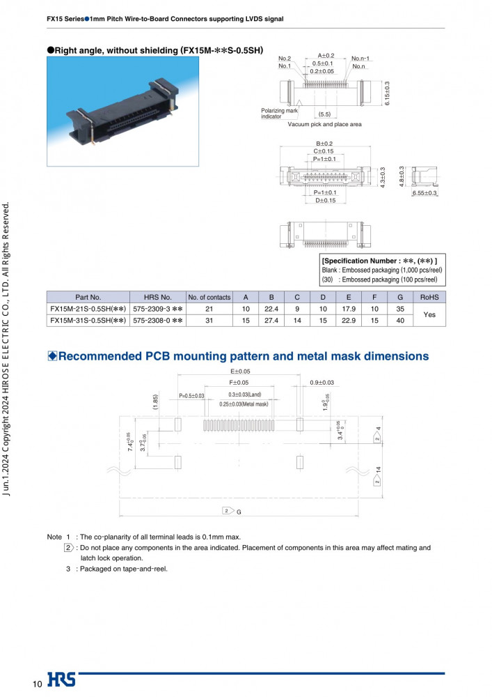 HRS FX15 documentation page 10
