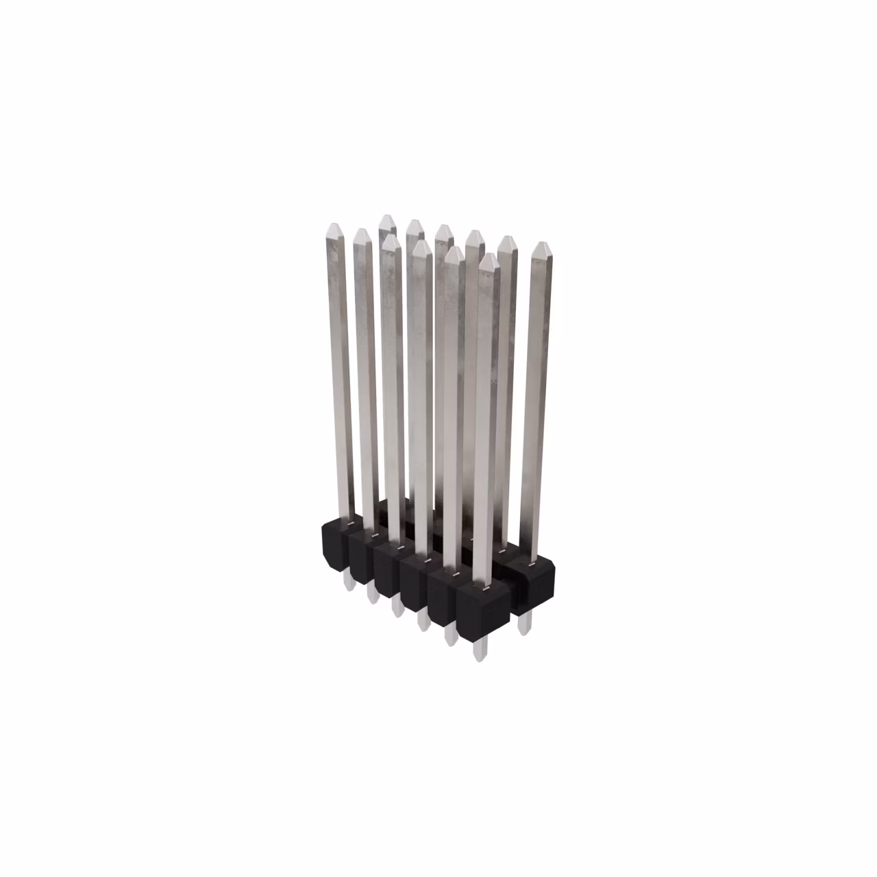 MX150 Dual Row Header, Vertical, 12 Circuits, 2.5µm Tin (Sn) Plating, 27.77mm Mating Pin Length, 3.05mm PC Tail Length for sale