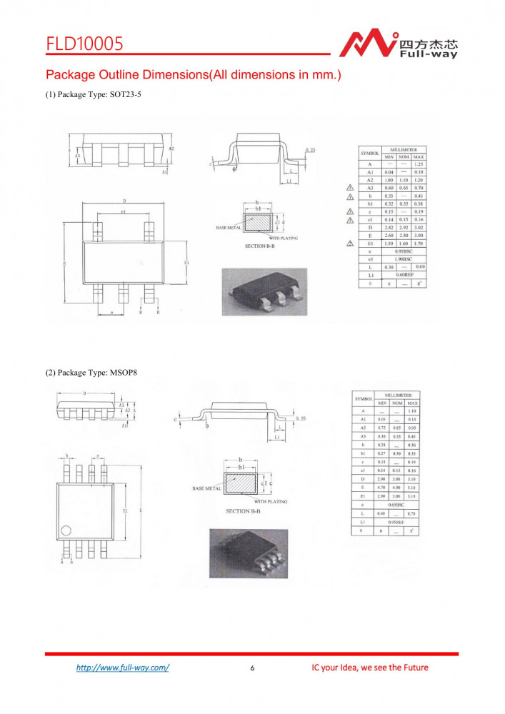 FLD10005 datasheet page 6