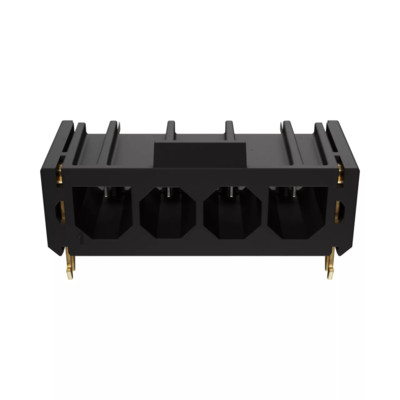 Sabre Right-Angle Header, 7.50mm Pitch, 4 Circuits, Glow-Wire Capable, 3.81mm Tail Length. for 2.40mm PCB, with Board Lock, Complies with the UL1977 finger proof access requirement for sale