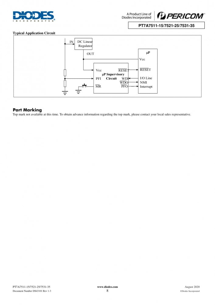 PT7A7514 datasheet page 8
