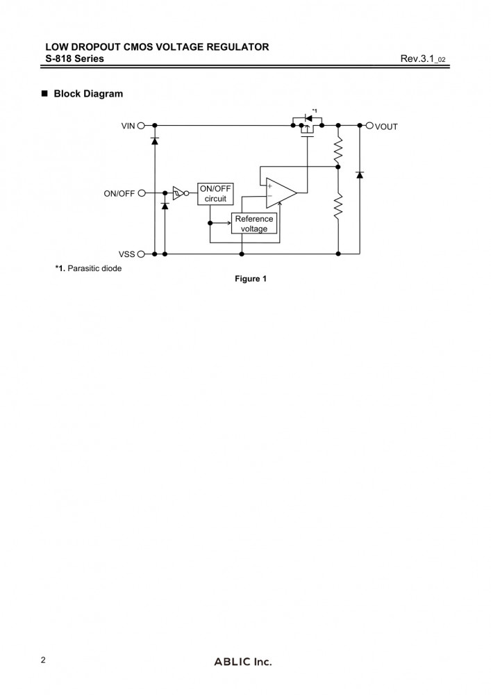 S-818 datasheet page 2
