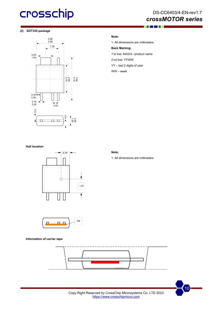 CC6403SS datasheet page 10