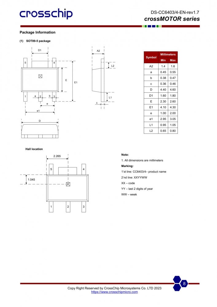 CC6403SS datasheet page 8