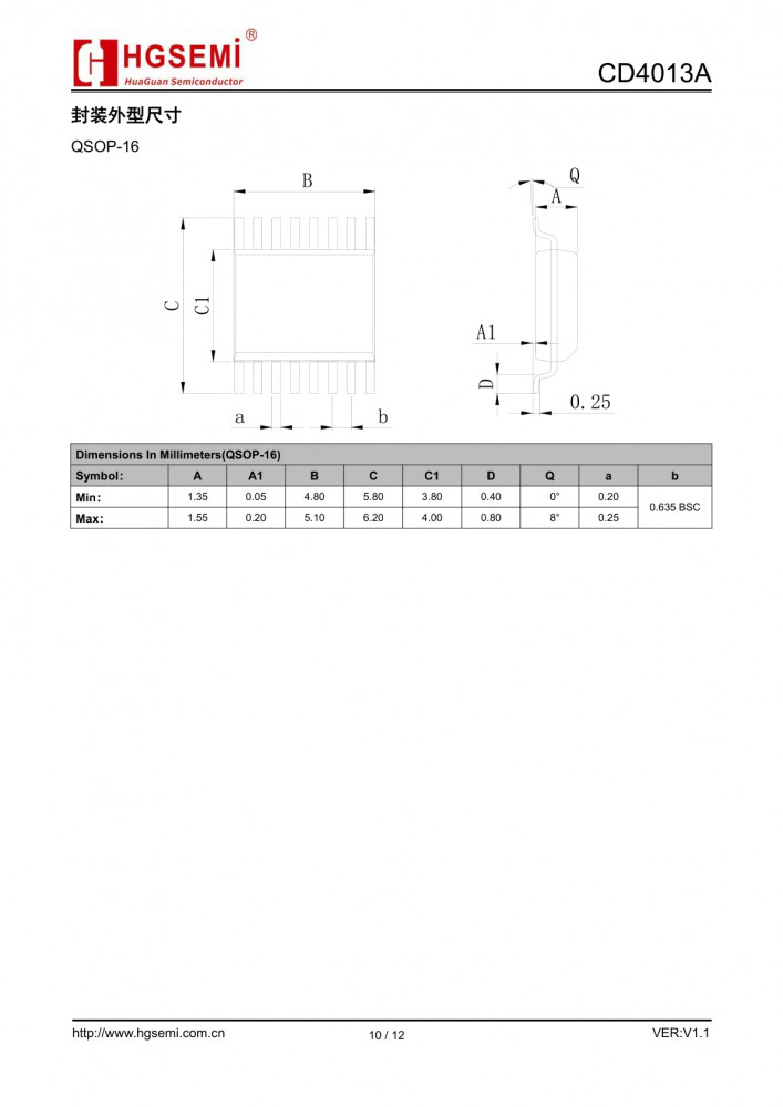 CD4013AMS/TR datasheet page 10