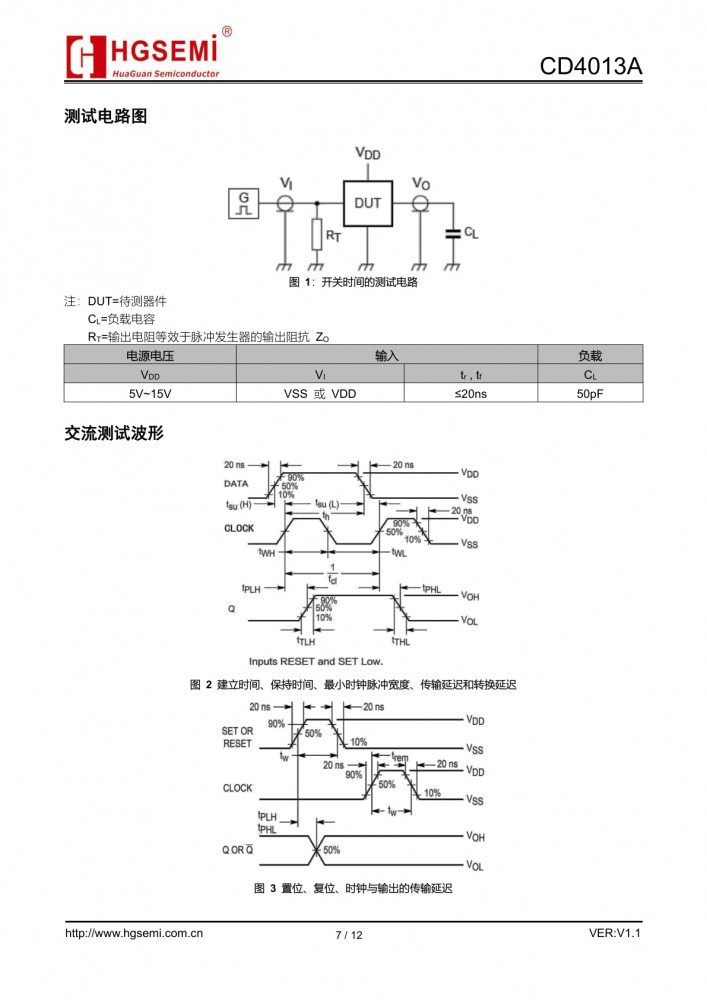 CD4013AMS/TR datasheet page 7
