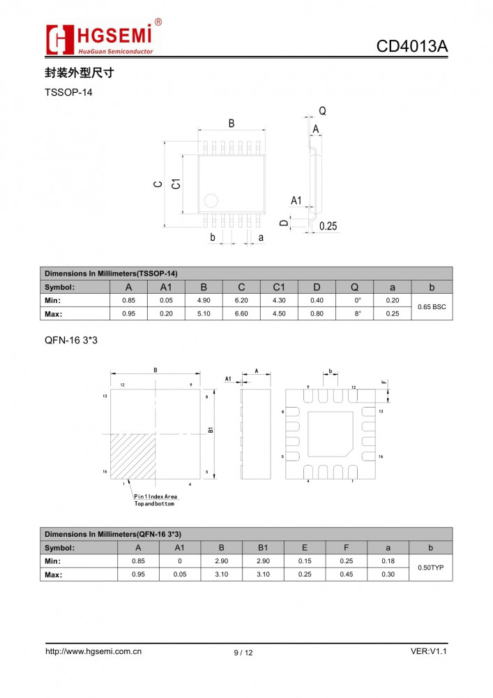 CD4013AMS/TR datasheet page 9
