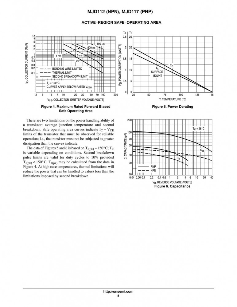 MJD112 datasheet page 5