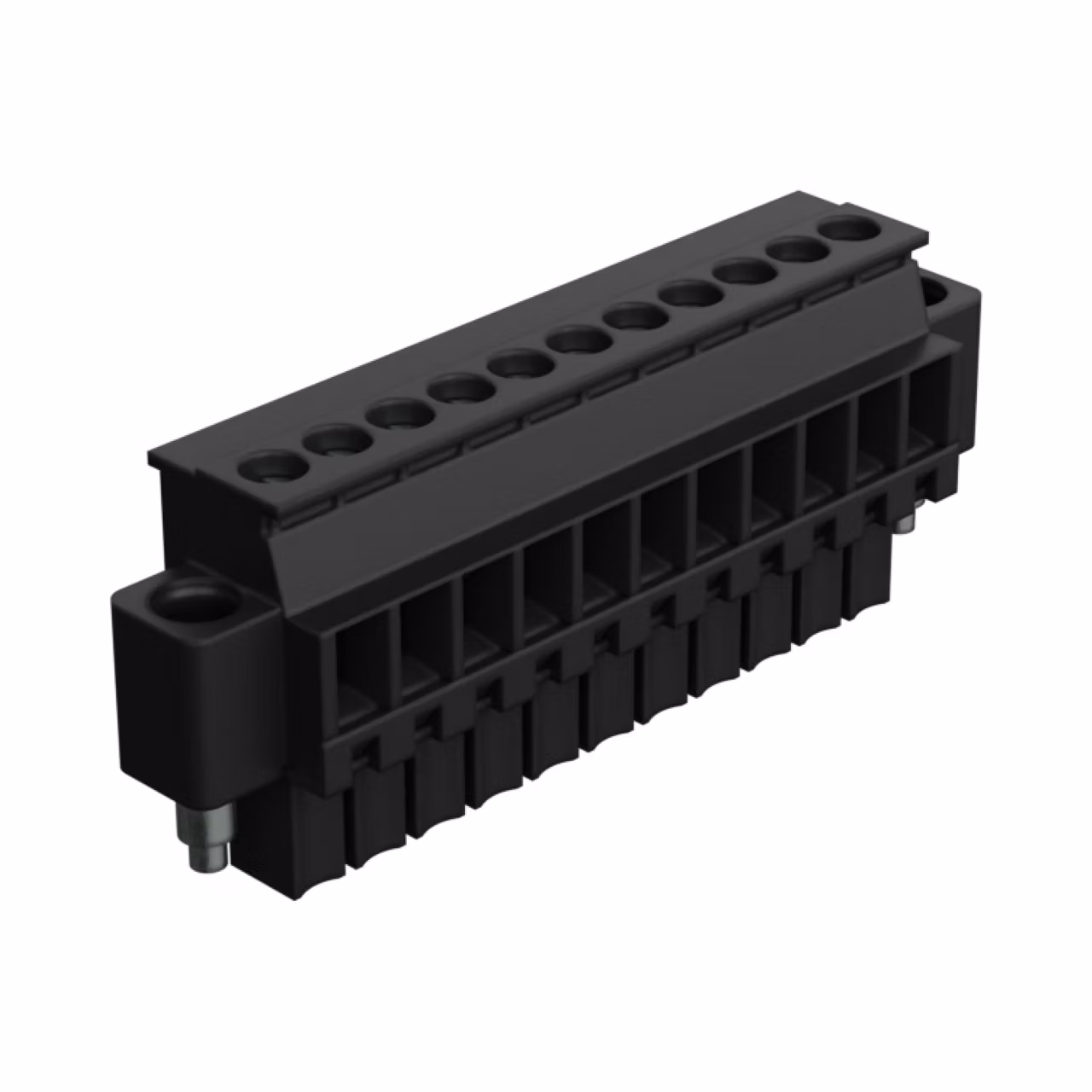 3.50mm Pitch Eurostyle Vertical Plug, with Retention Screws, Rear Wire Entry, 11 Circuits for sale