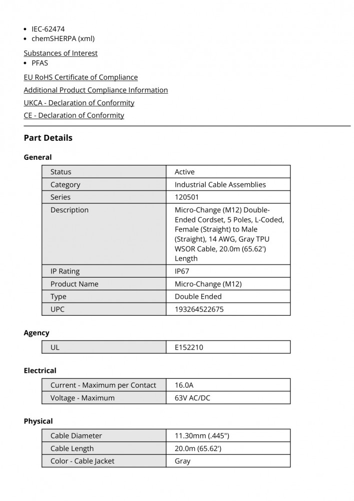 Molex product documentation image 2