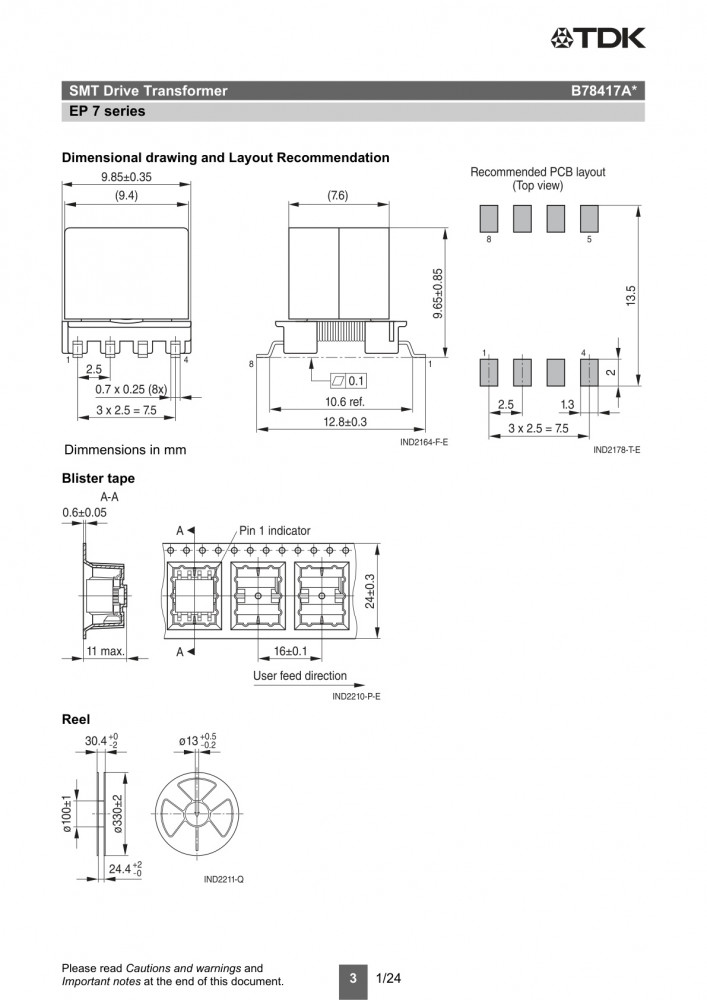 B78417A2371A003 technical document, page 3