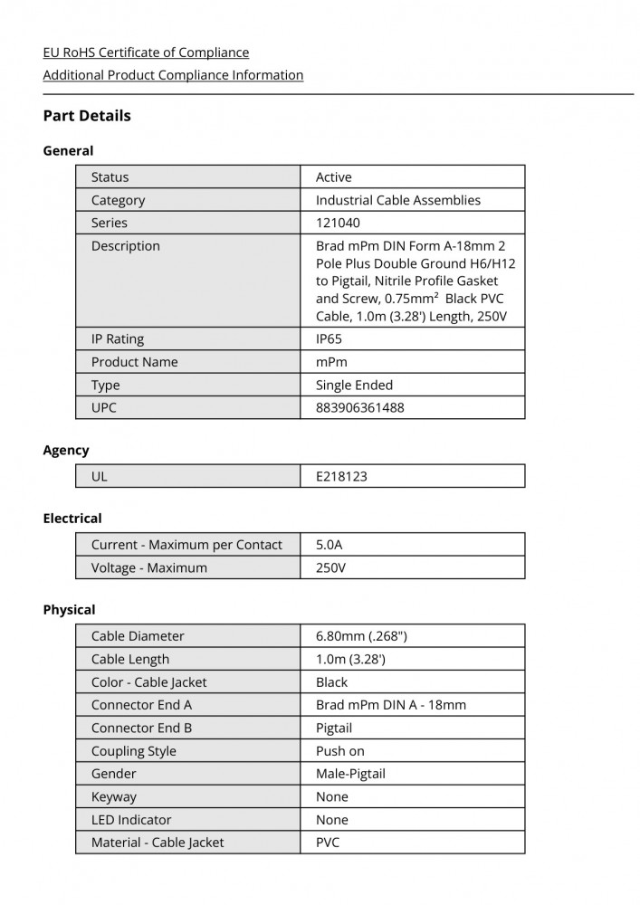 Molex drawing page 2