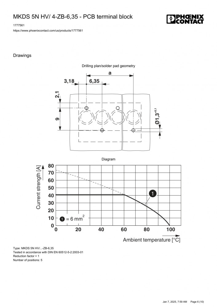 Phoenix Contact 1777561 technical document page 6