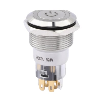 ROCPU Switches TP92233P124RS Pushbutton Switch