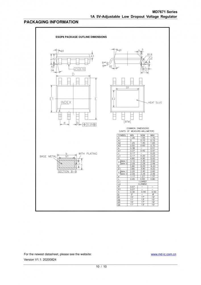 MD7671B50SF4 datasheet page 10