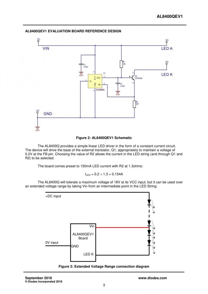 AL8400QEV1 user guide page 3