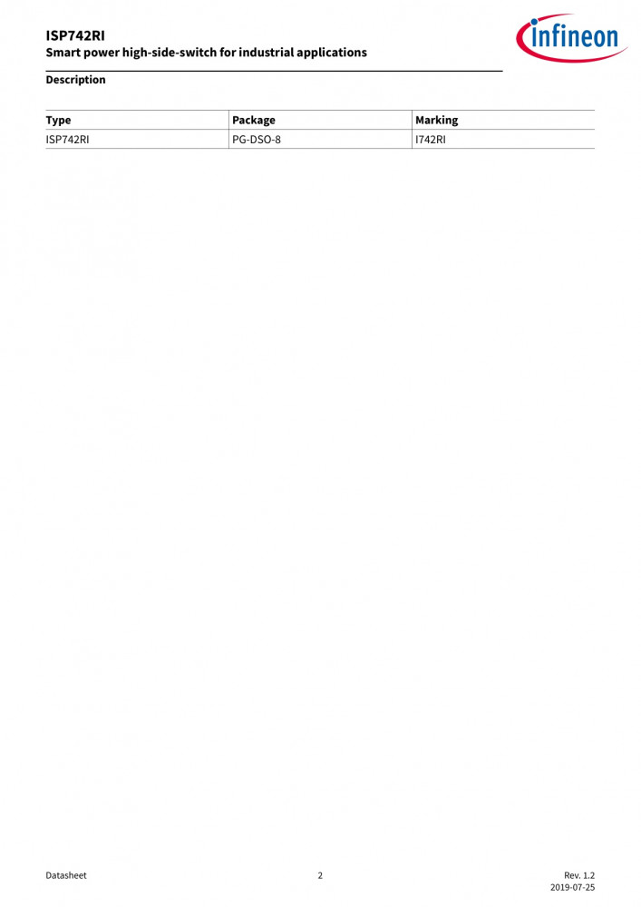 ISP742RI datasheet page 2