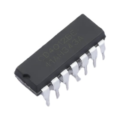 lingxingic CD4082BE(LX) Dual 4-Input AND Gate IC – Gates and Inverters