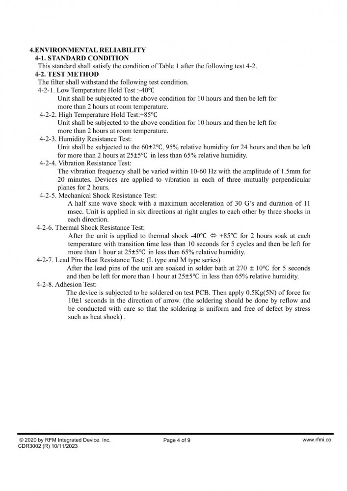 CDR3002 technical document page 4