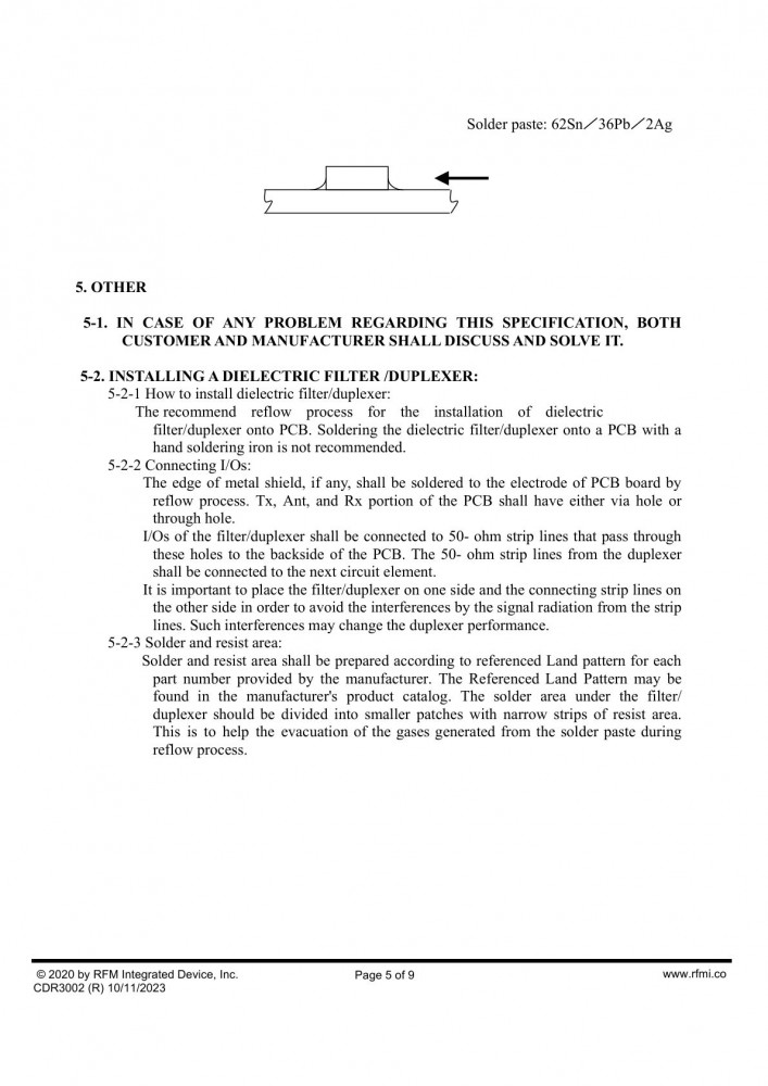 CDR3002 technical document page 5