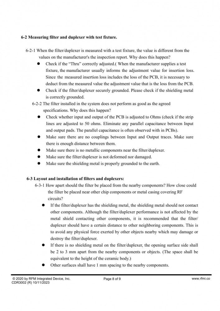 CDR3002 technical document page 8