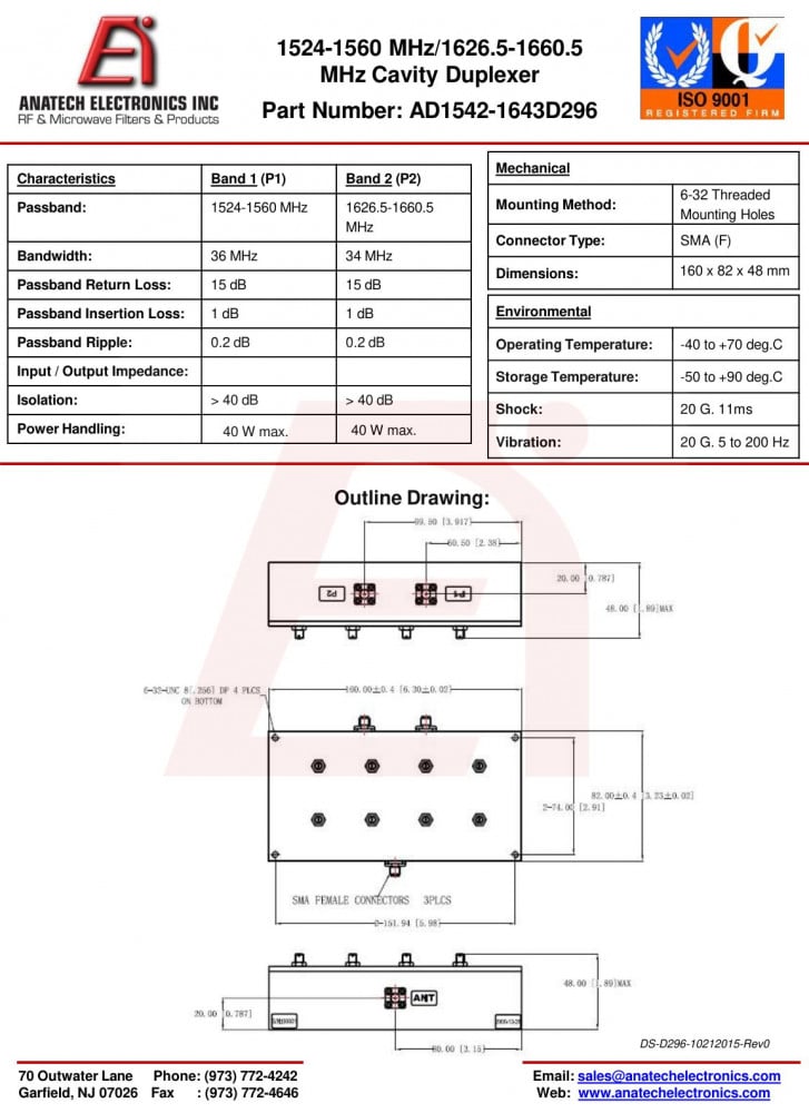 AD1542-1643D296 technical document page