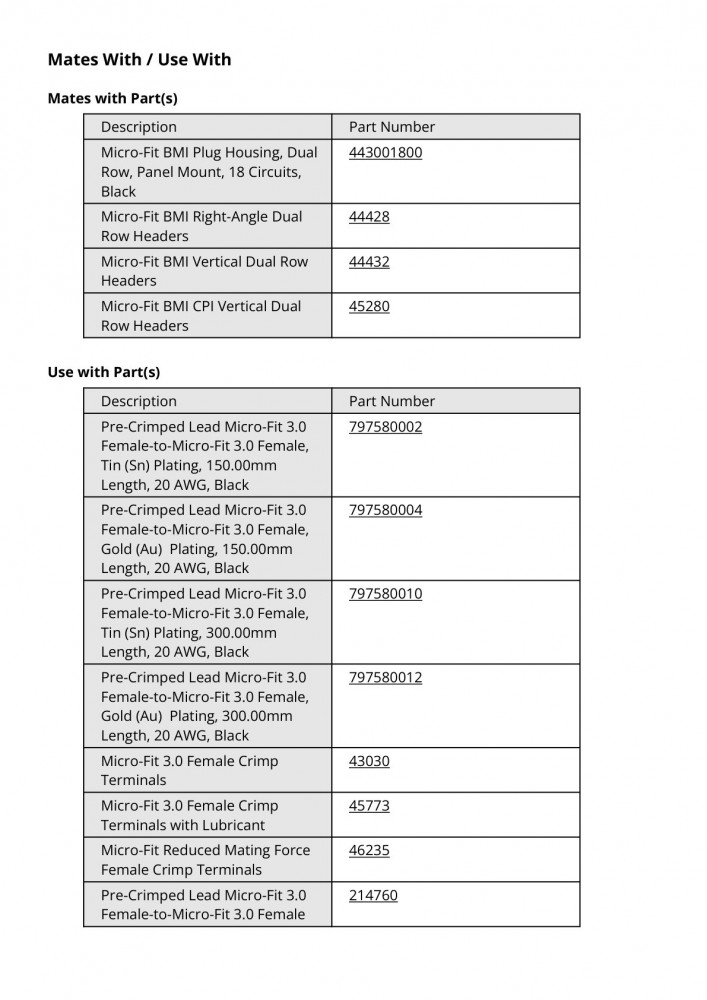 Technical document page 3 for product reference