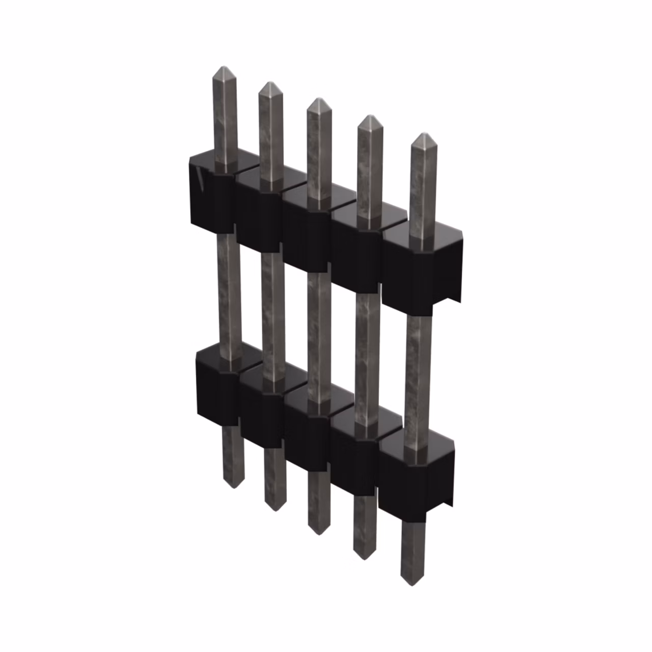 KK 254 PCB Header, Single Row, Dual Body, Through Hole, Vertical, 5 Circuits, 2.50µm Tin (Sn) Plating, 11.00mm Stacking Height, Tray Packaging, Lead-Free for sale