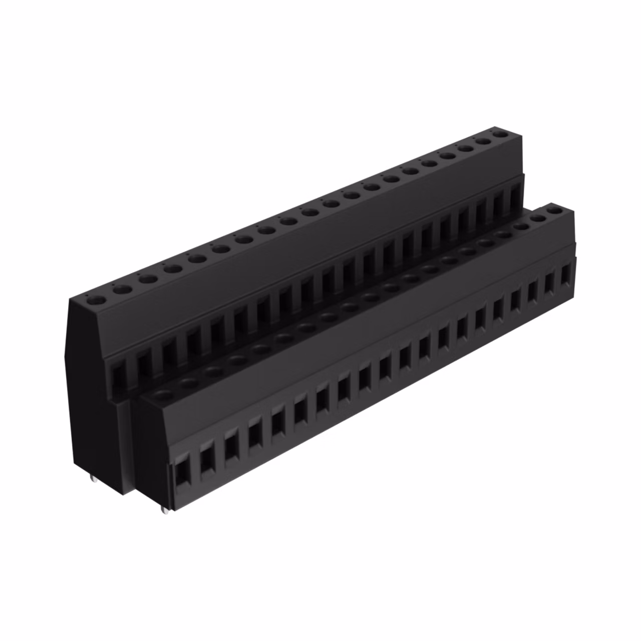 5.08mm Pitch Beau Eurostyle High Profile, Two Level Terminal Block, Modular, 40 Circuits for sale