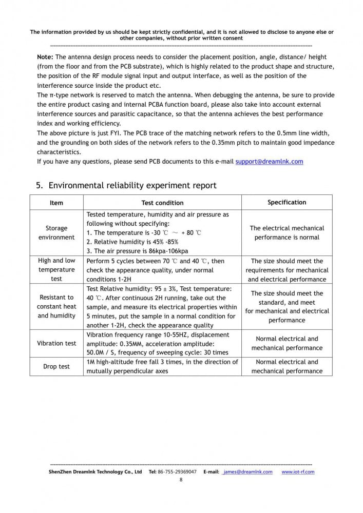DL-J003 technical document page 8