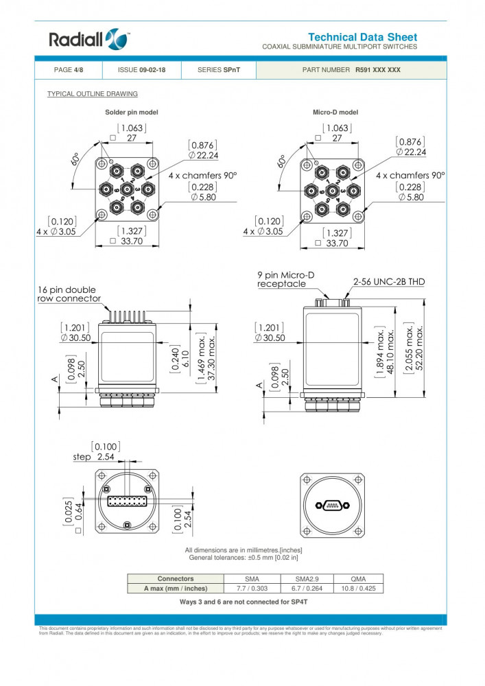 3M 3S504-S330-B00 PN technical document page 4