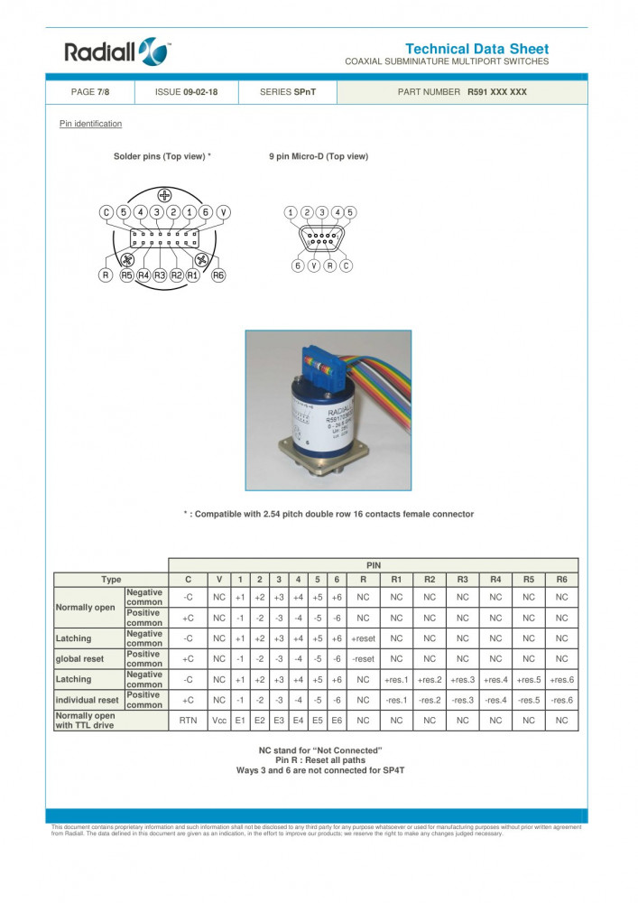 3M 3S504-S330-B00 PN technical document page 7