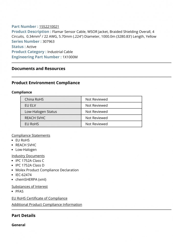 Product document image, page 1