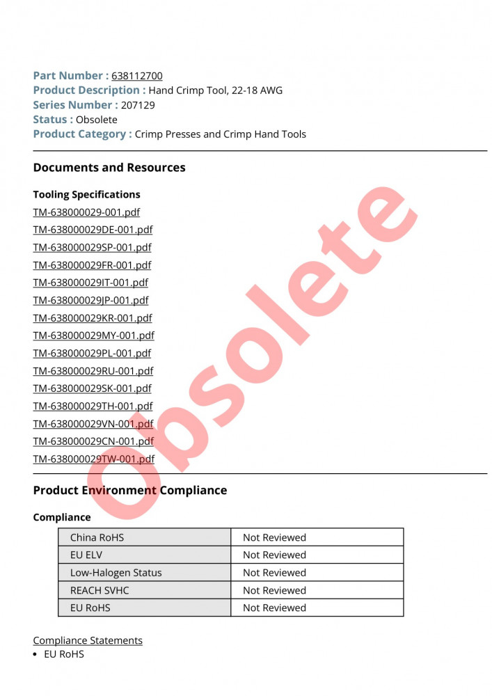 638112700 tooling document preview, page 1