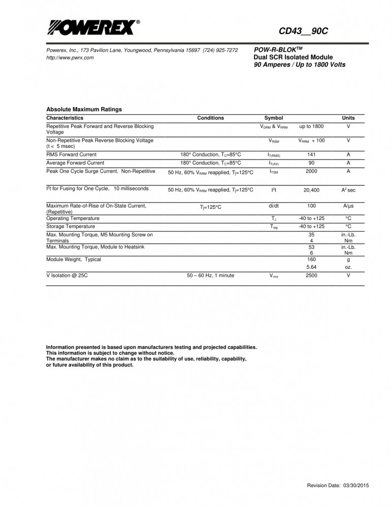 CD431290C technical document page 2