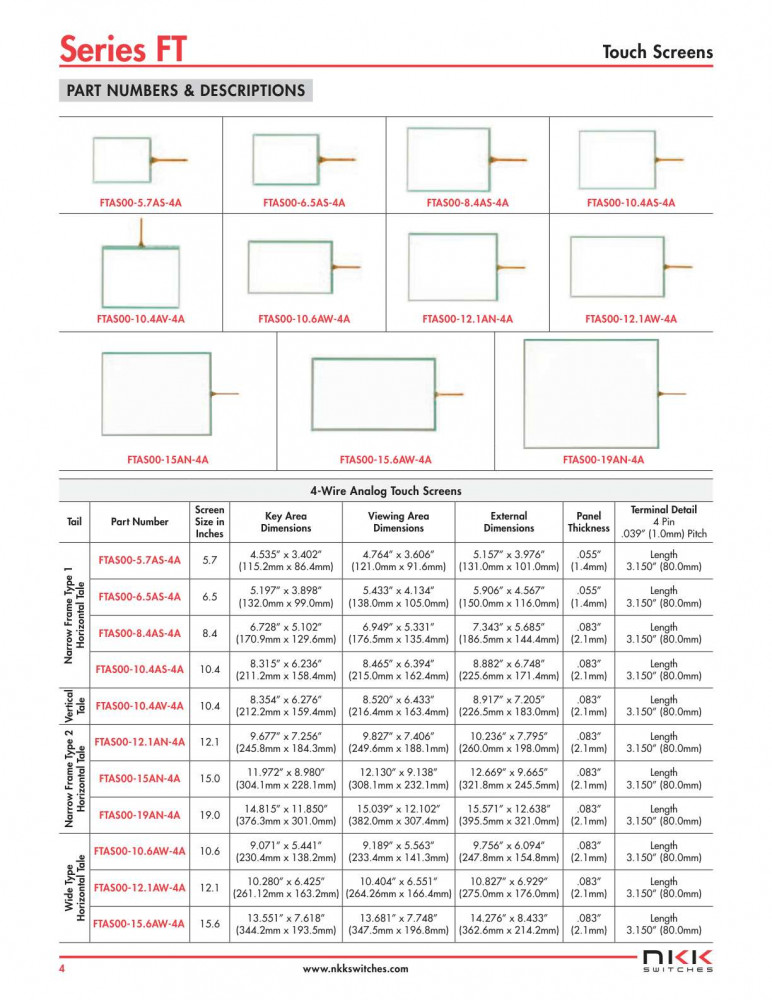 FTAS Series document page 4