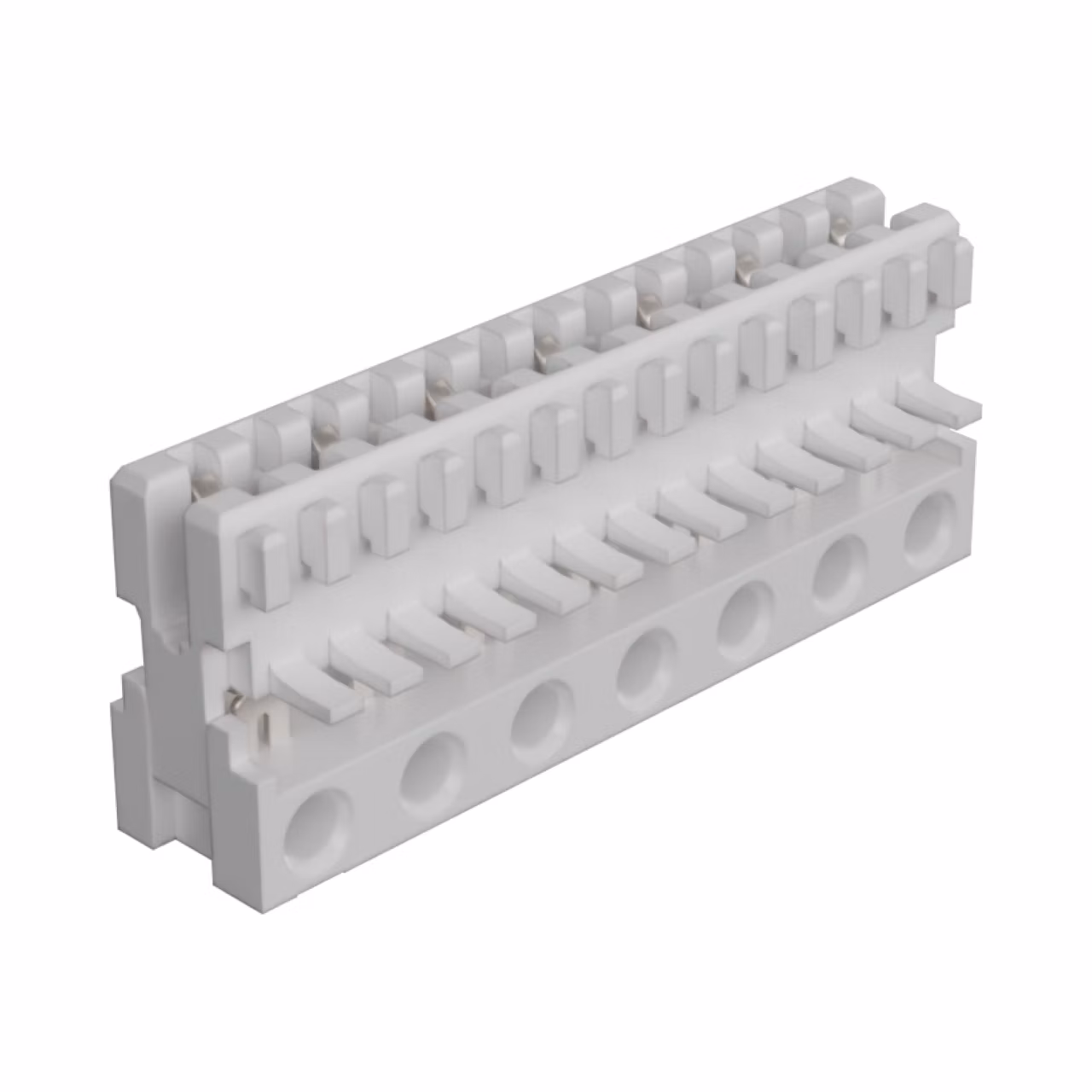 RAST R-Power Female Connector, 5.00mm Pitch, 6.0A, 7 Circuits, UL94-V2, Fully Coded, Open Endwalls for sale