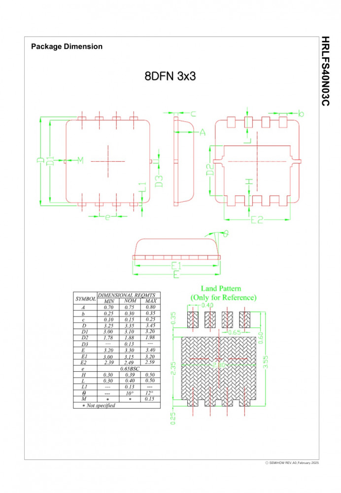 HRLFS40N03C datasheet page 7