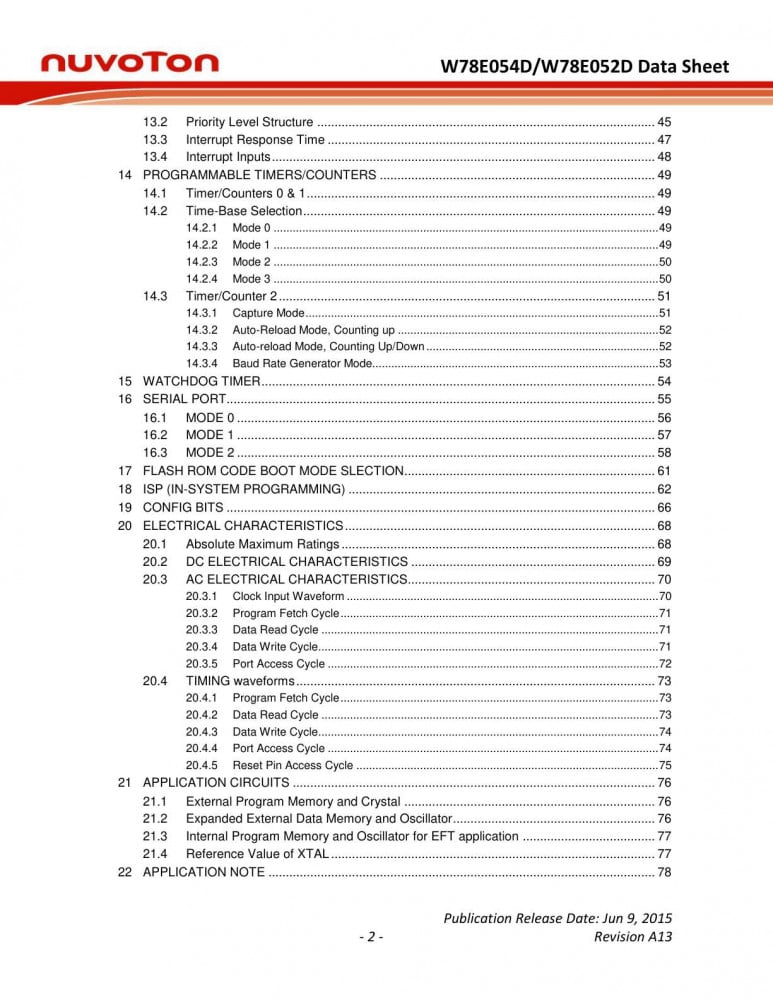 NUVOT datasheet page 2