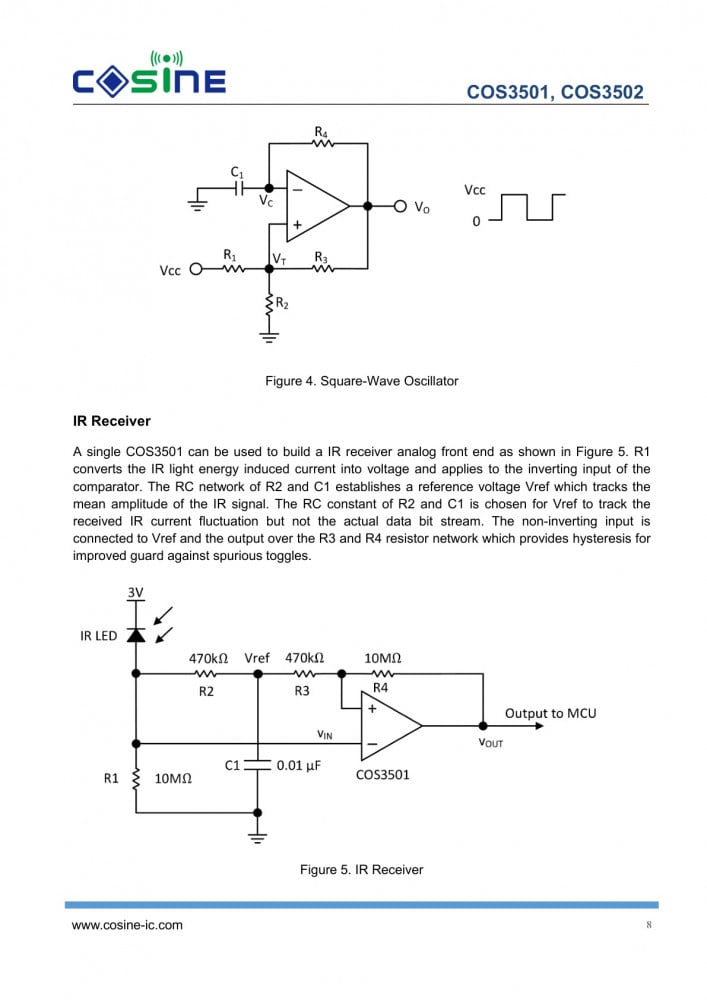 COS3502SR datasheet page 8
