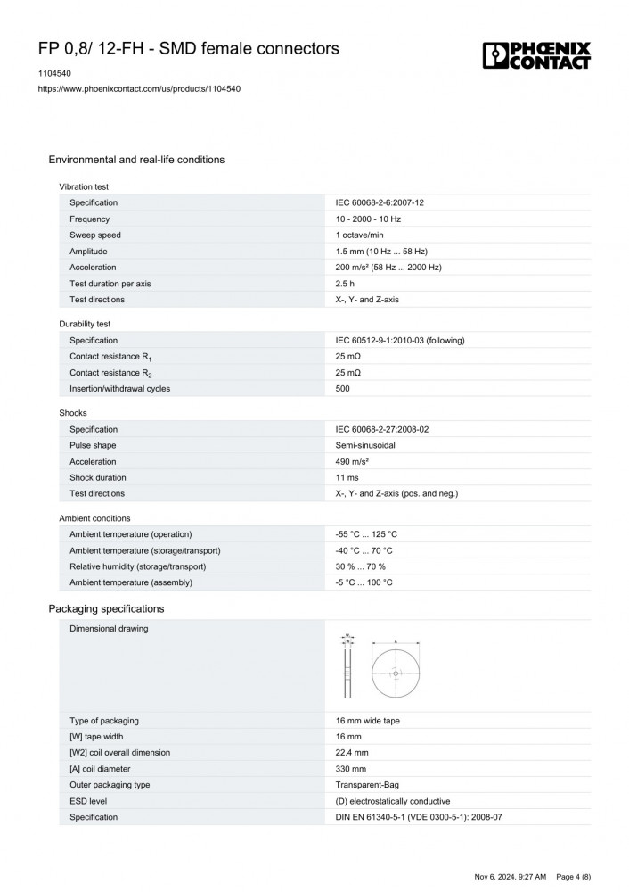 Phoenix Contact 1104540 datasheet page 4