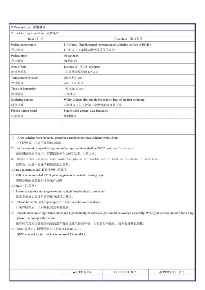 TS3425UAL-3x4x2.5-160 datasheet page 6
