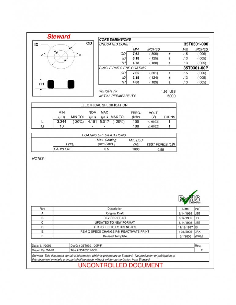 35T0301-00P technical drawing preview