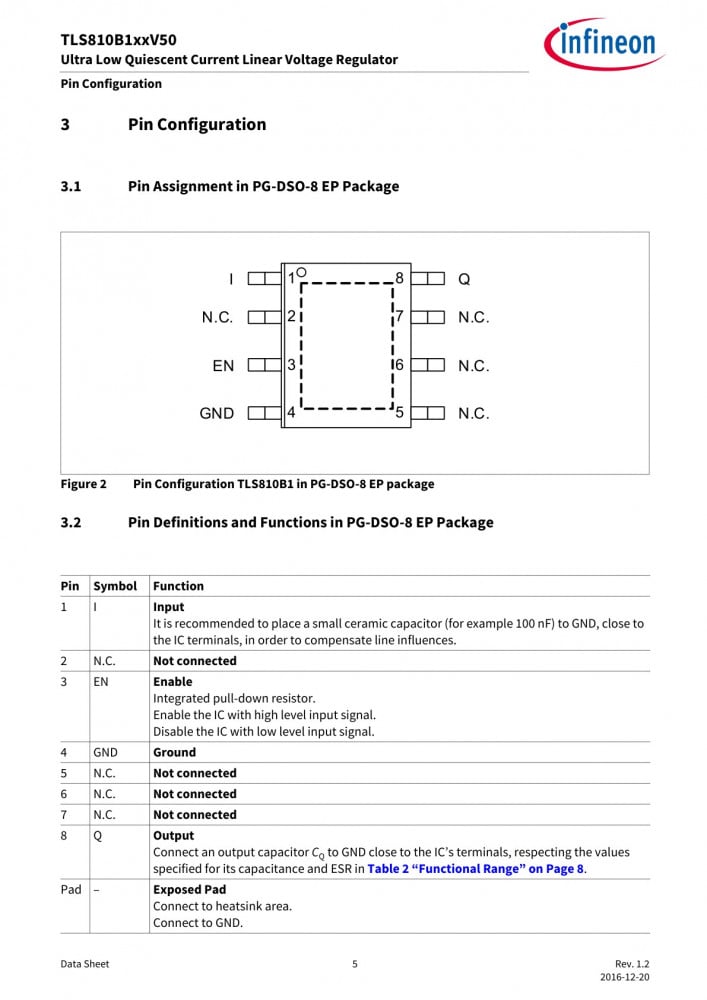 TLS810B1 datasheet page 5